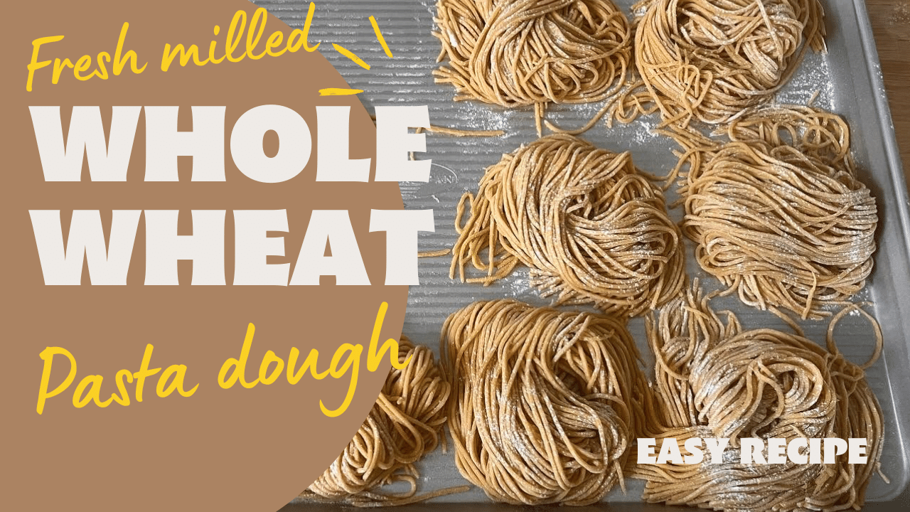 Fresh Milled Flour Pasta Dough